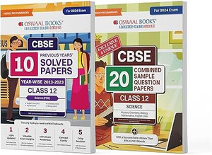 Oswaal CBSE Class 12th 20 Combined Sample Question Papers Science