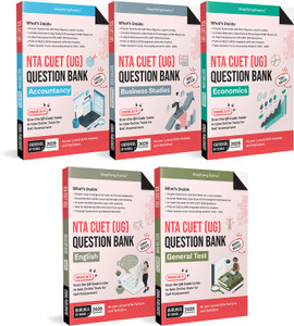 Gurukul By Oswal NTA CUET Commerce Question Bank Bundles (Set of 5 ...