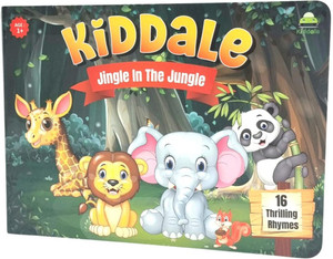 Kiddale Wild Animals Nursery Rhymes Board Book 'Jingle in the Jungle ...