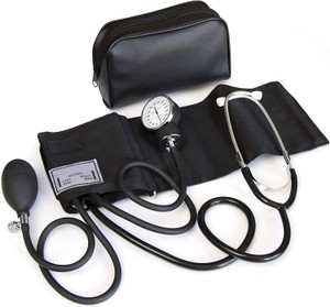 SWADESI BY MCP Professional Aneroid Sphygmomanometer Blood Pressure Machine and Stethoscope Set ...