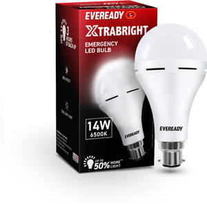 EVEREADY 14W B22 WHITE EMERGENCY LED BULB PACK OF-01 3 hrs Bulb Emergency Light Price in India ...