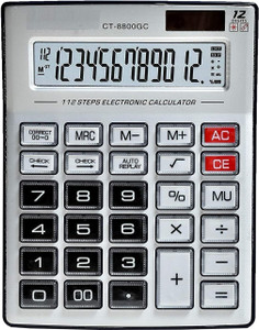 Flipkart.com | looko Glthzen CT-8800 GC Check & Correct Basic & Financial Calculator 12 Digit ...