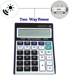 Flipkart.com | HRTH 112 Steps Check & Correct Basic Calculator With Solar Cell CT-912N jgj Basic ...