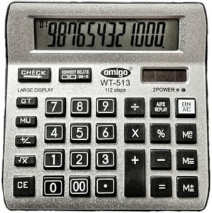 Flipkart.com | Amigo WT-513 Amigo 112 Step Check Basic Calculator - Basic