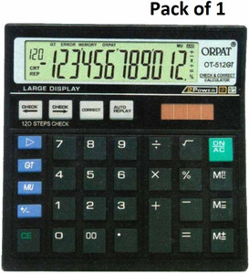 Flipkart.com | ORPAT OT-512GT N Without Solar OT-512GT N Without Solar Basic Calculator - Basic