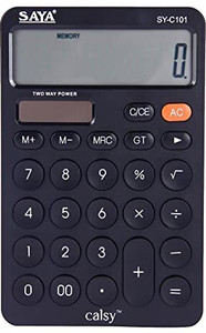 Flipkart.com | saya NA 12-Digit Scientific Calculator With Dual Power Solar And Battery Large ...