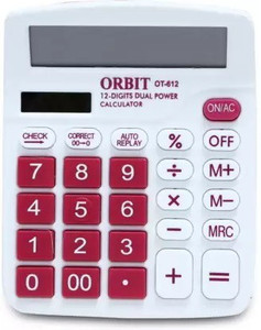 Flipkart.com | Uratech Orbit OT-612 CHECK & CORRECT Basic Calculator - Basic