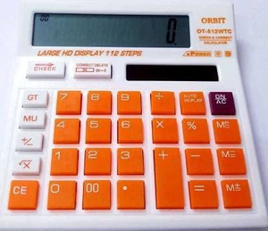 Flipkart.com | MNz Orbit OT-512 WTC Check & Correct Calculator 112 Steps Pack of 1 Orange Basic ...
