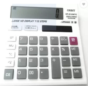 Flipkart.com | Scart OT-512 WTC Orbit Check and Correct Calculator White Color (Pack of 1) Basic ...