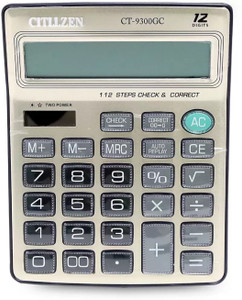 Flipkart.com | Dcmr CITLLZEN CT-9300 GC Glass Button 120 Steps Checked Financial & CT-9300GC Big ...