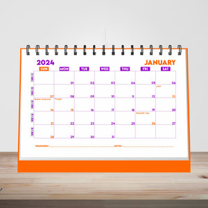 ESCAPER Daily Planning Duet: A5 Desk Calendar 2024 Set 2024 Table ...