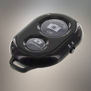 Redclip Wireless Bluetooth Remote Controller Shutter Button for Selfie Photos_24 Camera Remote ...