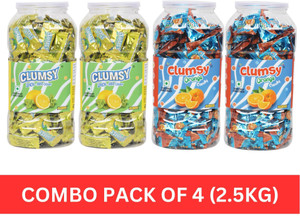 CLUMSY Mouth freshener Refreshing candies Lemon-mint, Orange Candy Price in India - Buy CLUMSY ...