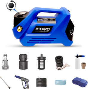 Jetpro High Pressure Car Washer Machine 2200W, 150 Bar, Adjustable Pressure Control Pressure ...