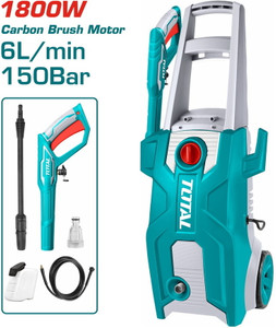 TOTAL 1800W, 150Bar (2200PSI) with TSS Auto Shut Off & 100% Copper Wire Motor-TGT11356 Pressure ...