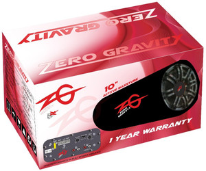 zero gravity ZG-10 10 INCH BASS TUBE INBUILT AMPLIFIER HIGH OUTPUT 3600W 950 RMS ZG10 INCH BASS ...