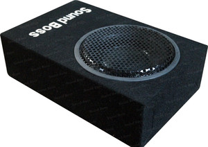 Sound Boss BASSBOX-01 8" Under Seat 6000W Bass Box With inbuilt amplifier Powered Subwoofer ...
