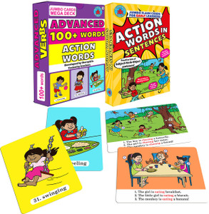 Brainy Bug Resources 100+ Advanced Action Words and 30 Speak in ...