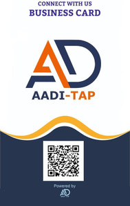 Aadi Tap All in One Custom Review NFC Standee with QR Code Business Card Price in India - Buy ...