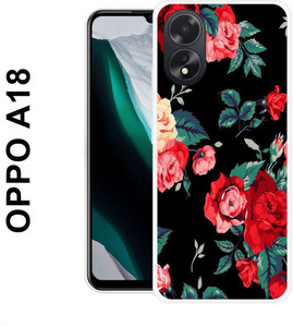 MOBECARE Back Cover for OPPO A18 FLOWERS, UNIQUE, TRENDING, VALOR, TEXTURE, FOR HER - MOBECARE ...