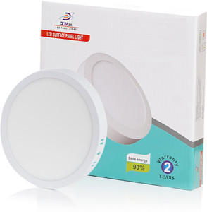 D'Mak 18 Watt Round Surface Led Panel Light (White,Pack Of 01) Ceiling Light Ceiling Lamp Price ...