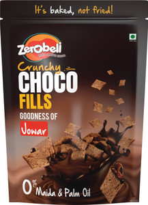 Zerobeli Choco Fills Fiber Rich Snack | Goodness of Jowar, Whole Wheat & Rice | No Maida Pouch ...