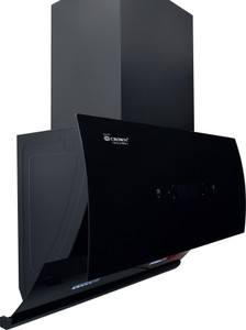 CROWN APOLLO-90 Auto Clean Wall Mounted Black 13003 CMH Chimney Price in India - Buy CROWN ...