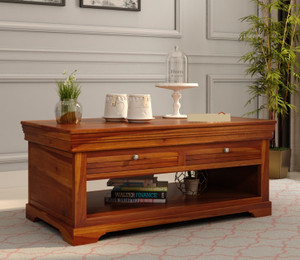 Cherry Wood Rosewood (Sheesham) Solid Wood Coffee Table Price in India - Buy Cherry Wood ...