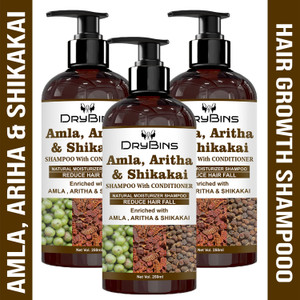 Latibule Amla , Aritha & Shikakai Shampoo with conditioner for Reduce hairfall and Anti-dandruff ...