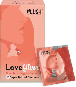 PLUSH Love Glove Extra Super Dotted Condom Price in India - Buy PLUSH Love Glove Extra Super ...