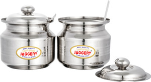 JAGGERY Steel Grocery Container - 300 ml Price in India - Buy JAGGERY Steel Grocery Container ...