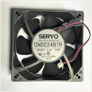 VINITRON SERVO CNDC24B7R 24V 120mm Fan - 0.2A 4.8W 12038 2-Wire Inverter Cooling Fan Fan with ...