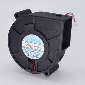 Electronic Spices NMB BG0703-B054-000 75x75x30mm 12V 0.66A Projector Ball DC Blower Fan 2pin ...