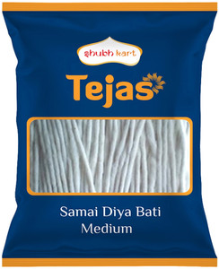 Shubhkart TEJAS SAMAI DIYA BATI MEDIUM Cotton Wick Price in India - Buy Shubhkart TEJAS SAMAI ...
