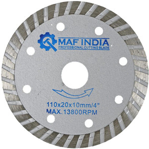 Maf Pro 4"/110mm Turbo Diamond Disc/Wheel – Precision Cutting for Ceramic & Glazed Tiles MAF PRO ...