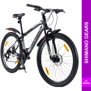 Urban Terrain UT1000 Steel MTB with 21 Shimano Gear and Installation Services 27.5 T Mountain ...