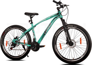 LEADER Hike Pro 27.5T [21-Speed] MTB cycle with Dual Disc Brake and Front Suspension 27.5 T ...