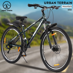 Urban Terrain Mutant Steel MTB Cycles Shimano Geared for Men with Dual Disc Brake 29 T Road ...