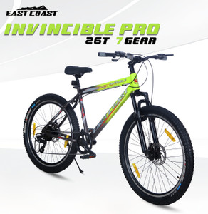 EAST COAST INVINCIBLE PRO 7 Gear /Hardtail Cycle 26T 26 T Mountain Cycle Price in India - Buy ...