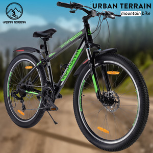 Urban Terrain UT3013S27.5 Steel MTB Cycles Shimano Geared for Men with Dual Disc Brake 27.5 T ...