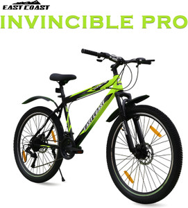 EAST COAST INVINCIBLE PRO 21 SPEED /Hardtail 26 T Mountain 21 Gear Green 26 T (inch) Mountain ...