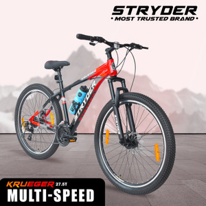STRYDER 27.5" Krueger 21 Speed Bicycle | Durable & Stylish Ride 27.5 T (inch) Mountain Cycle ...