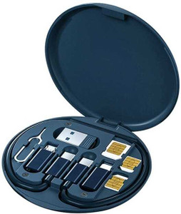 TECHGEAR Cable Drop Clip Accessory Combo for Portable Data Cable Storage Set Box, Universal ...