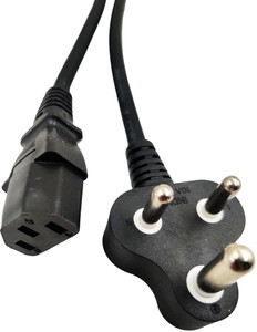 RAYMAX Power Cord 1.8 m Power Cable Cord 1.8 Meter Replacement Power Cable IEC Computer India ...