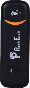 PunnkFunnk 4G LTE WiFi USB Dongle Stick with All SIM Network Support, Plug & Play 7.2 Mbps Data ...