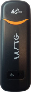WTG 4G LTE WiFi Dongle with All SIM 4G,5G Network Support, Plug & Play Sim insert Data Card ...