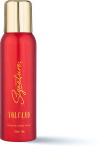 SIGNATURE Golden Volcano Long Lasting Fragrance Perfume Body Spray - For Men - Price in India ...