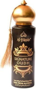 PasCom AL-Hassan SIGNETURE OUDH Perfumed Spray Perfume Body Spray - For Men & Women - Price in ...