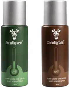 Scentigrade 25,55 Unisex Luxury Perfume Body Spray| Long Lasting Scent |No Gas Deodrant ...