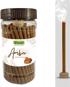 vidhan Pooja Dhoop Sticks Premium Amber dhoop sticks | No bamboo | No charcoal Dhoop Price in ...